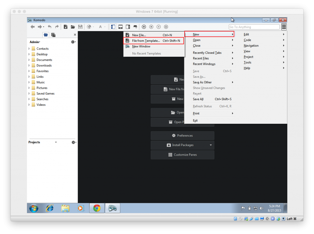 CODE EDITOR – Using Komodo Edit | learn.