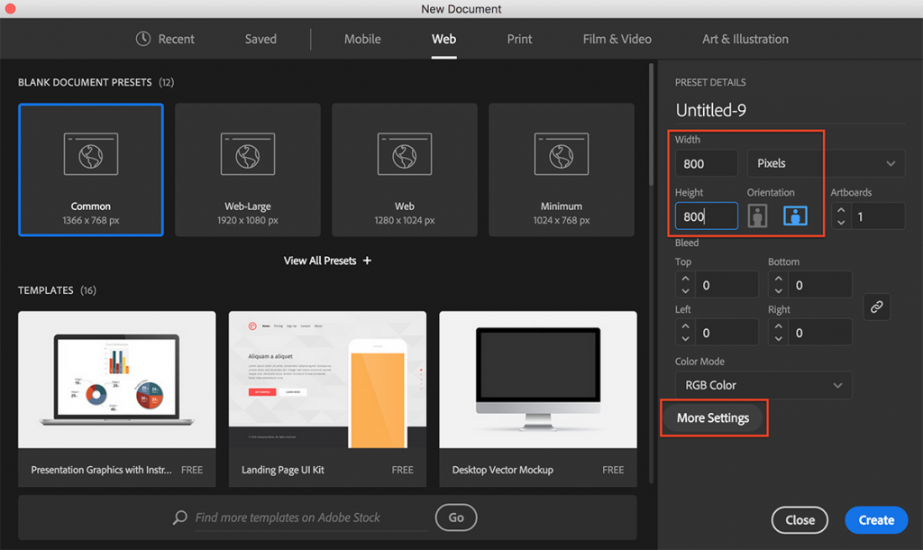 01 – illustrator doc setup | learn.